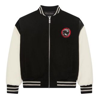 GCDS Varsity Bomber - - Jackets - Damen - Schwarzk - 2XL