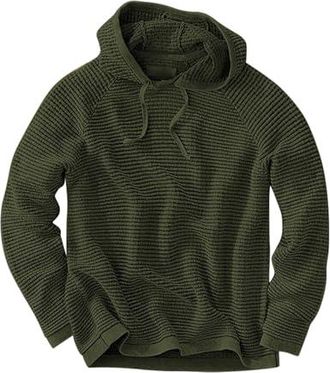Generic Lightweigh Sweat &agrave; capuche uni pour homme 2026 Printemps 2026 Pull chaud &agrave; manches longues pour entra&icirc;nement int&eacute;rieur et ext&eacute;rieur, Vert, 4XL