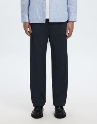 Selected Pantalon ample - Saphir fonc&eacute;-Bleu
