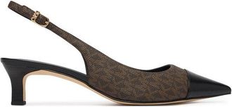 Michael Kors Pumps Amara Toe Cap Sling 40S6AMMP1B Braun