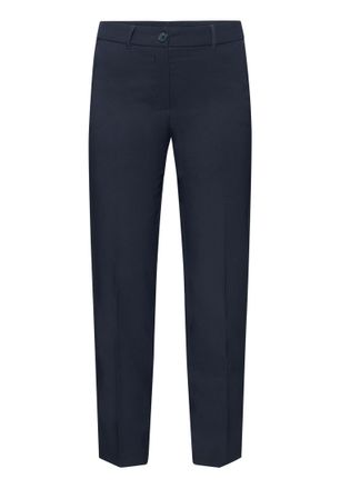 Betty Barclay Damen Businesshose mit B&uuml;gelfalte 48, dunkelblau