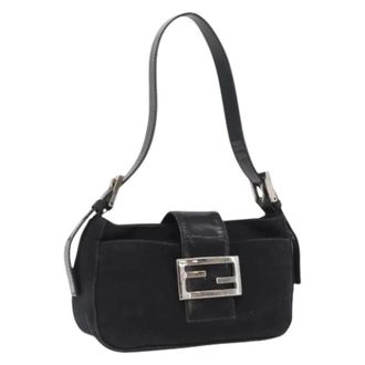 Fendi Pre-owned Nylon Schultertasche - - Pre-owned - Damen - Schwarzk - ONE SIZE
