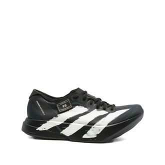 Yohji Yamamoto Homme, Chaussures, Noir, Taille: 38 1/2 EU Baskets noires et blanches pour hommes