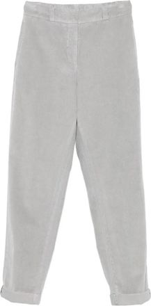 PESERICO pantalon à chevilles resserrées - Gris