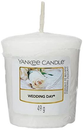 Yankee Candle Company Yankee candle 578438E Bougie votive senteur Jour de Noces 49 g Blanc