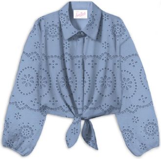 MC2 Saint Barth Damen, Blusen & Hemden, Blau, SGröße