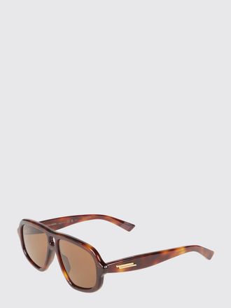 Bottega Veneta Lunettes de soleil aviateur en ac&eacute;tate avec double pont