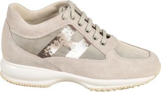 Hogan Femme, Chaussures, Beige, Taille: 40 EU Chaussures Plates