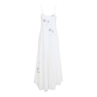 Ermanno Scervino Femme, Robes, Blanc, Taille: 38 FR Maxi Dress