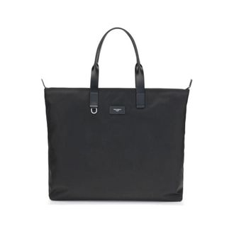 Dolce & Gabbana Krokodil-Print Tote Tasche Adamo Linie - - Bags - Herren - Schwarzk - ONE SIZE