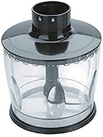 Lacor Elektrischer Stabmixer, Zerkleinerungssch&uuml;ssel, Schwarz, 30 x 30 x 30 cm