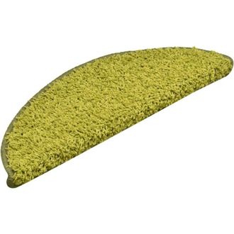 vidaXL Stufenmatten 30 Stk. 56x17x3 cm Gr&uuml;n Halbrund vidaXL