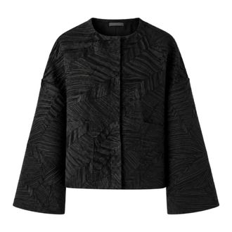 Meimeij Veste Girocollo - Femme - Vestes - Noir - Taille: 38 FR