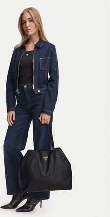Guess Handtasche Victtoria HWEVG9 51429 Schwarz