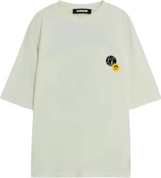 Barrow Barrow, unisex, Tops, Beige, Taille: S Jersey T-Shirt