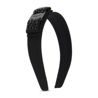 Ferragamo Vara Bow Headband - - Accessories - Damen - Schwarzk - ONE SIZE