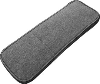 NUOBESTY Oxford Stoff Häkelnadel Etui Lang Leichtes Tragbares Aufbewahrungstäschchen für Häkelnadeln Stricknadeln Vielseitiger Organizer für Handarbeit Zuhause