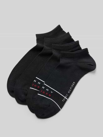 Tommy Hilfiger Sneaker-Socken aus Baumwoll-Mix im 4er-Pack