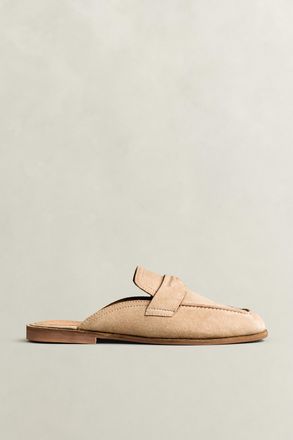 GANT Damen Gimble Mule aus Veloursleder (37) SOFT OAT