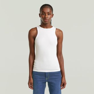 G-Star Base Tanktop - Wei&szlig; - Damen