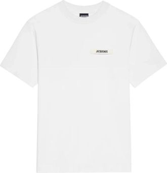 Jacquemus Homme, Tops, Blanc, Taille: L T-Shirt