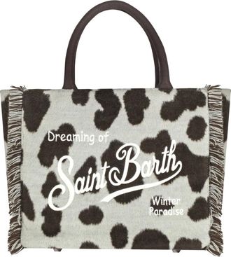 MC2 Saint Barth Femme, Sacs, Multicolore, Taille: ONE Size Borsa Colette Felt Cow