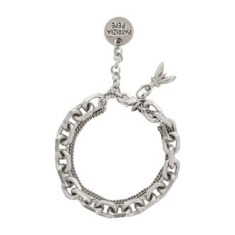 Patrizia Pepe Femme, Accessoires, Gris, Taille: ONE Size Bracciale Bracelet S626