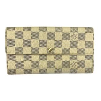Louis Vuitton unisex, Pre-owned, Beige, Taille: ONE Size Portefeuille en tissu Pre-owned