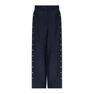 Stella McCartney Weite Hose - - Trousers - Damen - Blau - XS