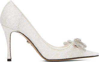 Mach & Mach Mach & Mach, Femme, Chaussures, Blanc, Taille: 38 EU Slippers