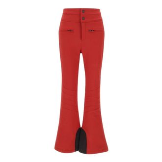 Perfect Moment Pantalon de ski Aurora taille haute &eacute;vas&eacute; - Femme - Sport - Rouge - Taille: 38 FR