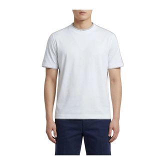 Brunello Cucinelli T-Shirts - - Tops - Herren - Wei&szlig; - XS