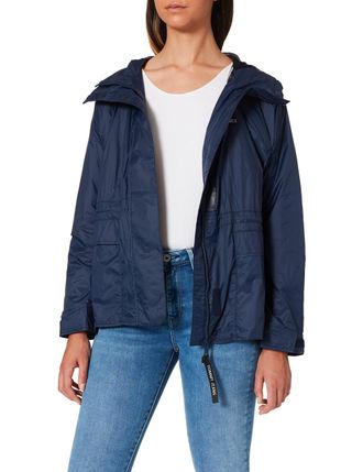 Tommy Jeans Damen Tjw Solid Windbreaker, Twilight Navy, 38