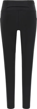 Yohji Yamamoto Womens Black Recycled Polyester Leggings Clothing