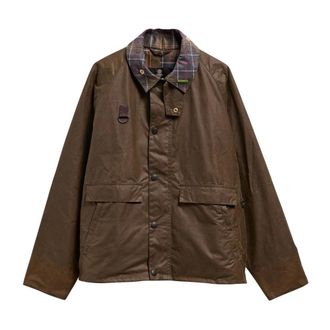 Barbour Icons Spey Wax Jacket - Homme - Vestes - Vert - Taille: S