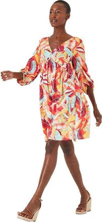 Garcia Garcia DE LA Cruz Damen Casual Dress, Papaya Punch, XL EU