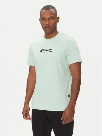 G-Star T-Shirt Old Skool D25967-C812 Grün Regular Fit
