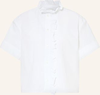 Claudie Pierlot Claudie Pierlot Bluse Mit R&uuml;schen weiss