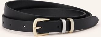 Maje Ledergürtel schwarz