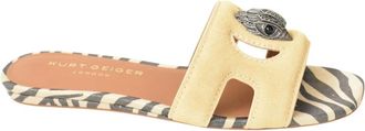 Kurt Geiger Femme, Chaussures, Beige, Taille: 39 EU Eagle Cut Out Sandal