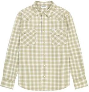 Wrangler T-Shirt Western pour Homme, Tea, M