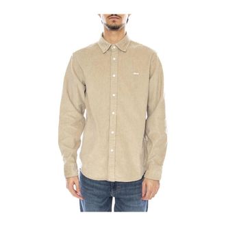 Obey Cordhemd - - Shirts - Herren - Beige - M