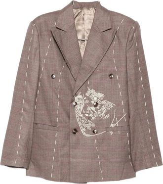 KidSuper Studios Homme, Vestes, Brun, Taille: XL Blazers