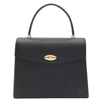 Louis Vuitton Sac &agrave; main Malesherbes Epi Pre-owned - Femme - Pre-owned - Noir - Taille: ONE Size