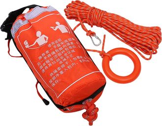 Generico Rettungstasche für Wasserrettung: schwimmendes Rettungsseil, Notfall-Sicherheitsausrüstung, wasserdichte Aufbewahrungstasche, langlebige Lifeline mit 
