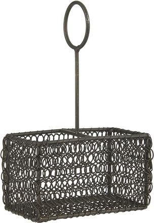 Ib Laursen Ib Laursen Metallkorb für Salz-und Pfefferbehälter Körbchen mit Griff 57054-25