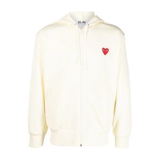 Comme Des Gar&ccedil;ons Zip-Hoodie - - Sweatshirts & Hoodies - Herren - Beige - XL