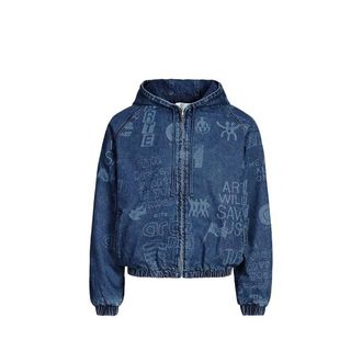 Arte Blouson ample &agrave; capuche en coton