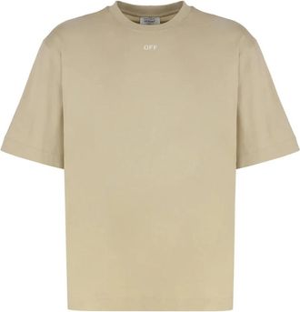 Off-white Homme, Tops, Beige, Taille: S T-shirt