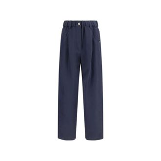 Brunello Cucinelli Femme, Pantalons, Bleu, Taille: 34 FR Brunello Cucinelli Rtw... Blue